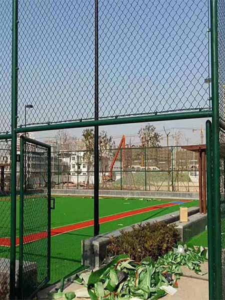 Historic Landmarks and Chain link mesh